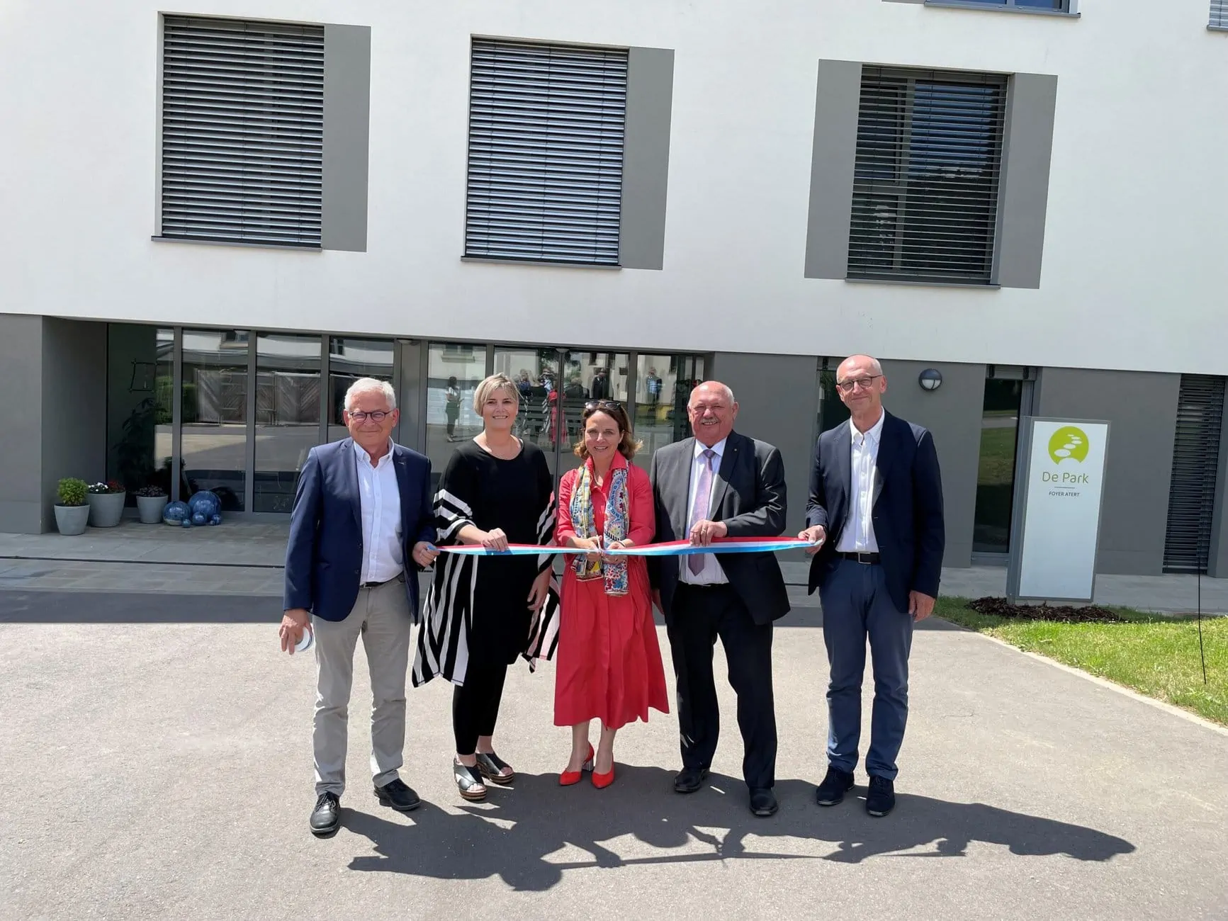 Inauguration officielle du « Foyer Atert » à Useldange